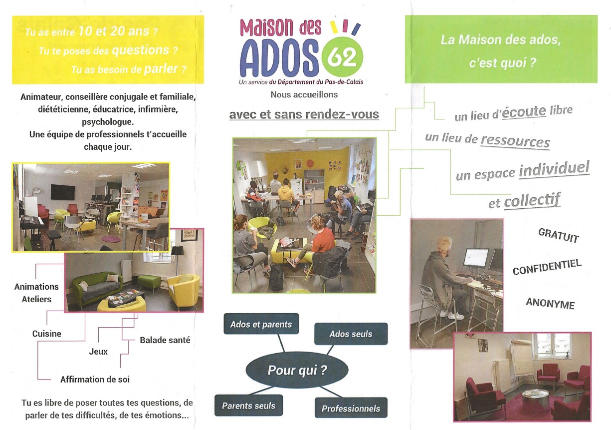 Maison des ados 62 - CPTS Audomaroise